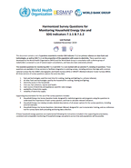 Core questions for household energy use