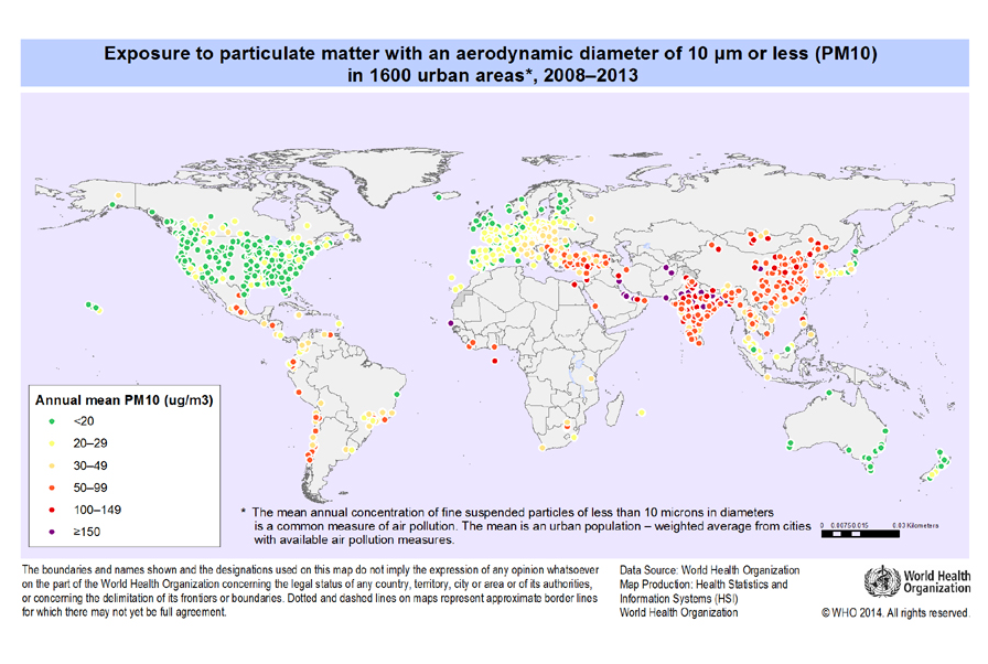 Air quality database 2011