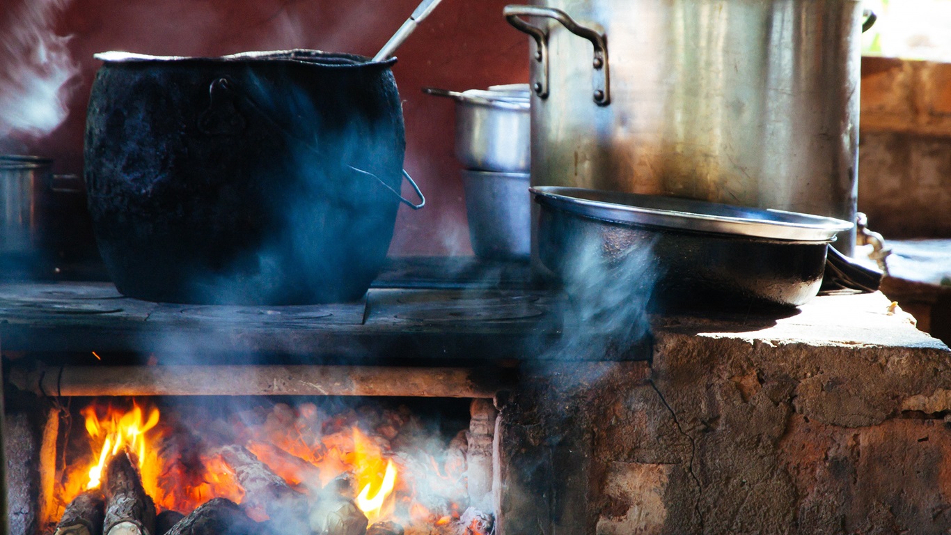 Household air pollution: exposure: cooking fuels