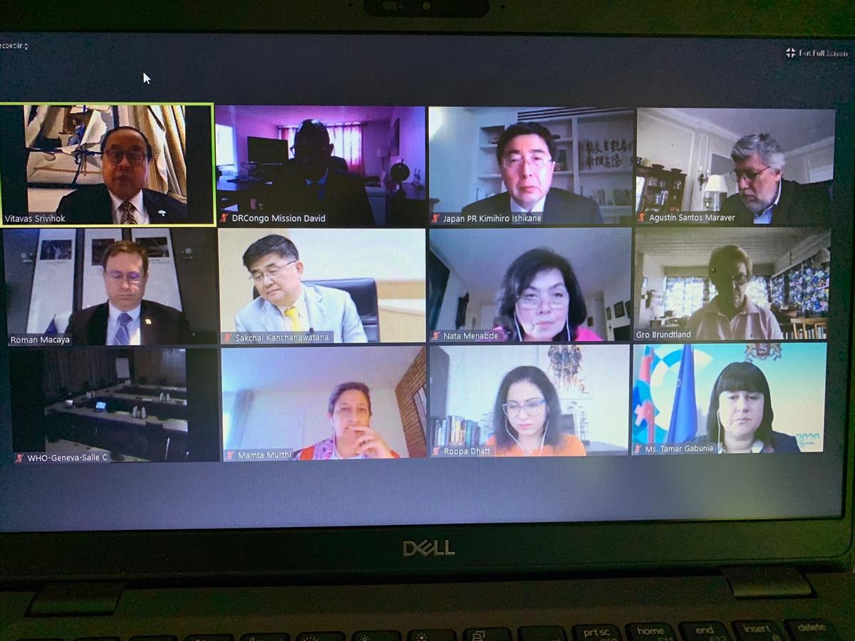 WHO at the virtual High-level Political Forum (HLPF) 2020