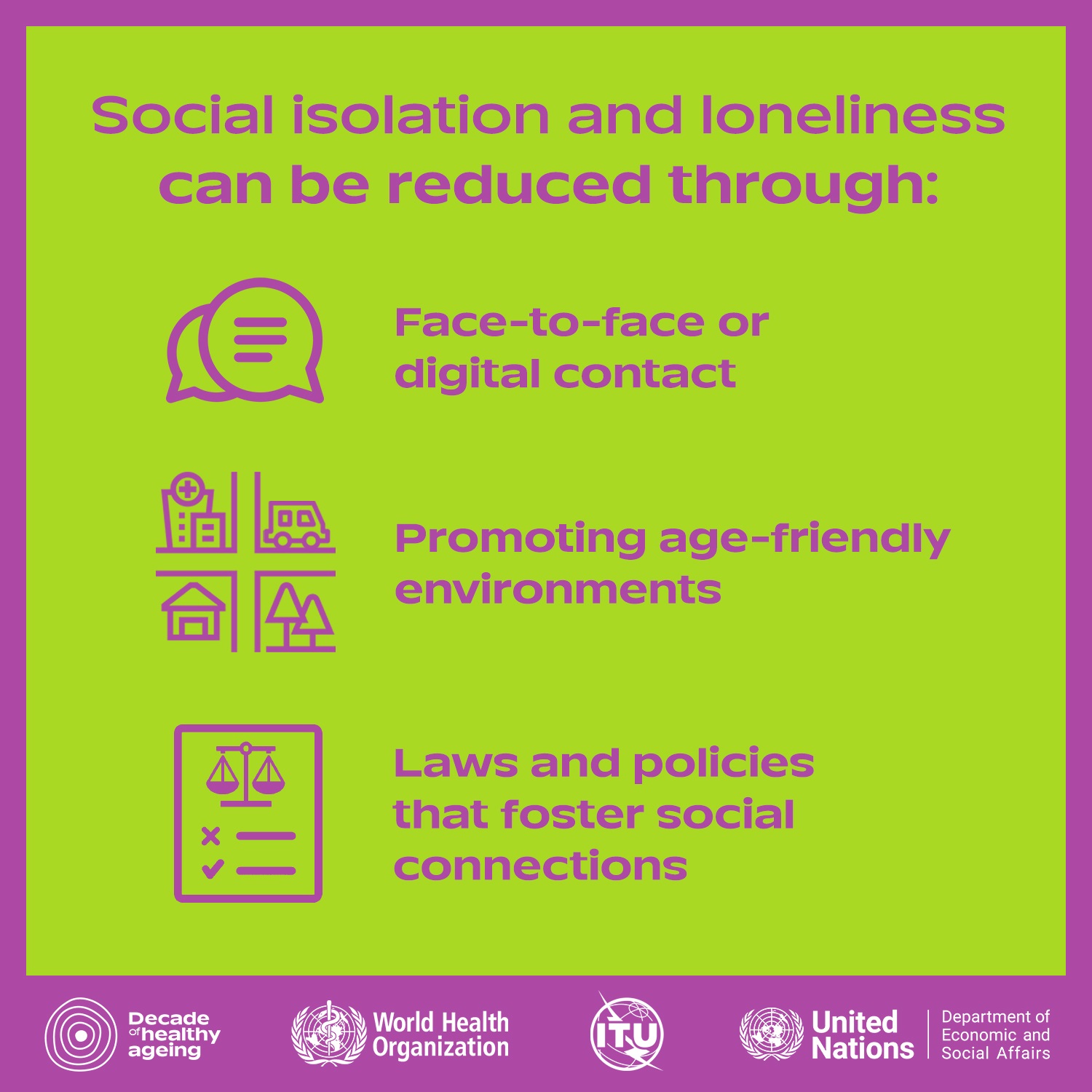 Social Isolation and Loneliness