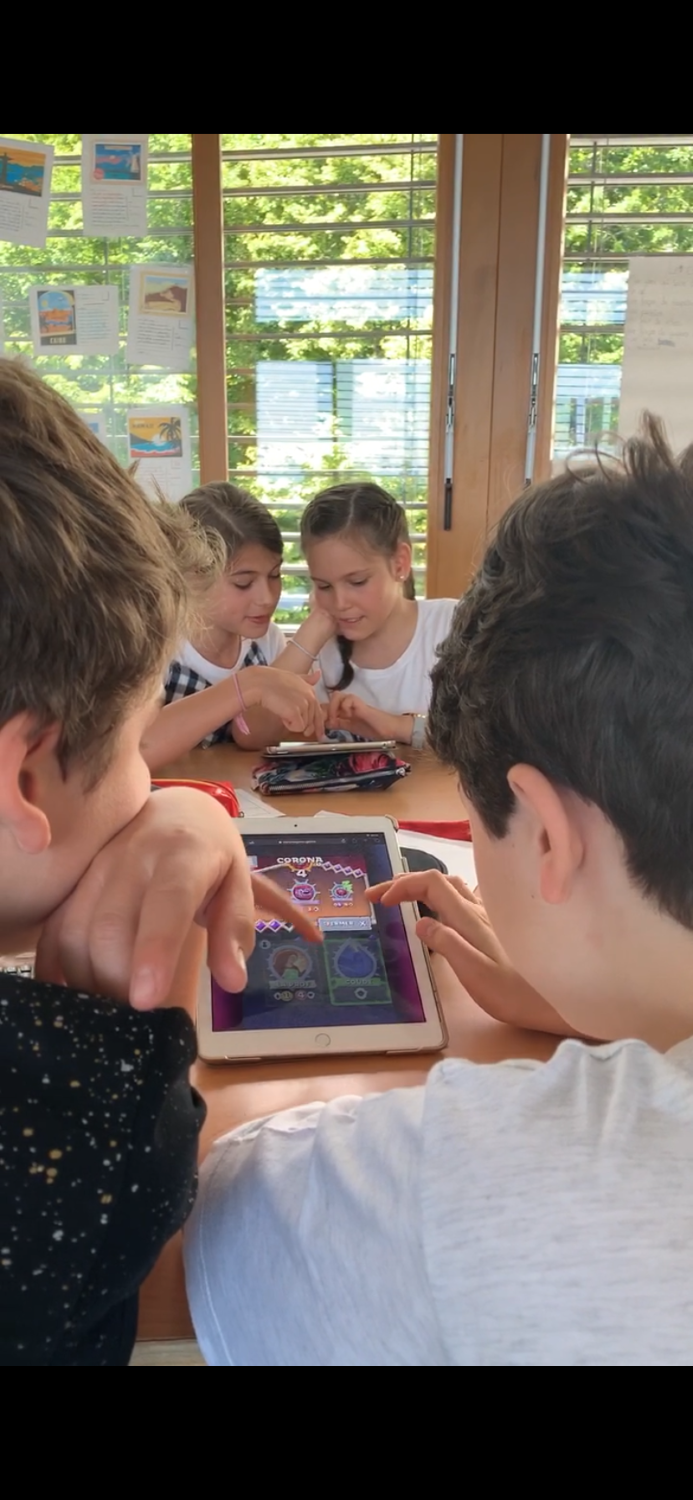 CoronaQuest: Using a serious game to engage schoolchildren and their ...