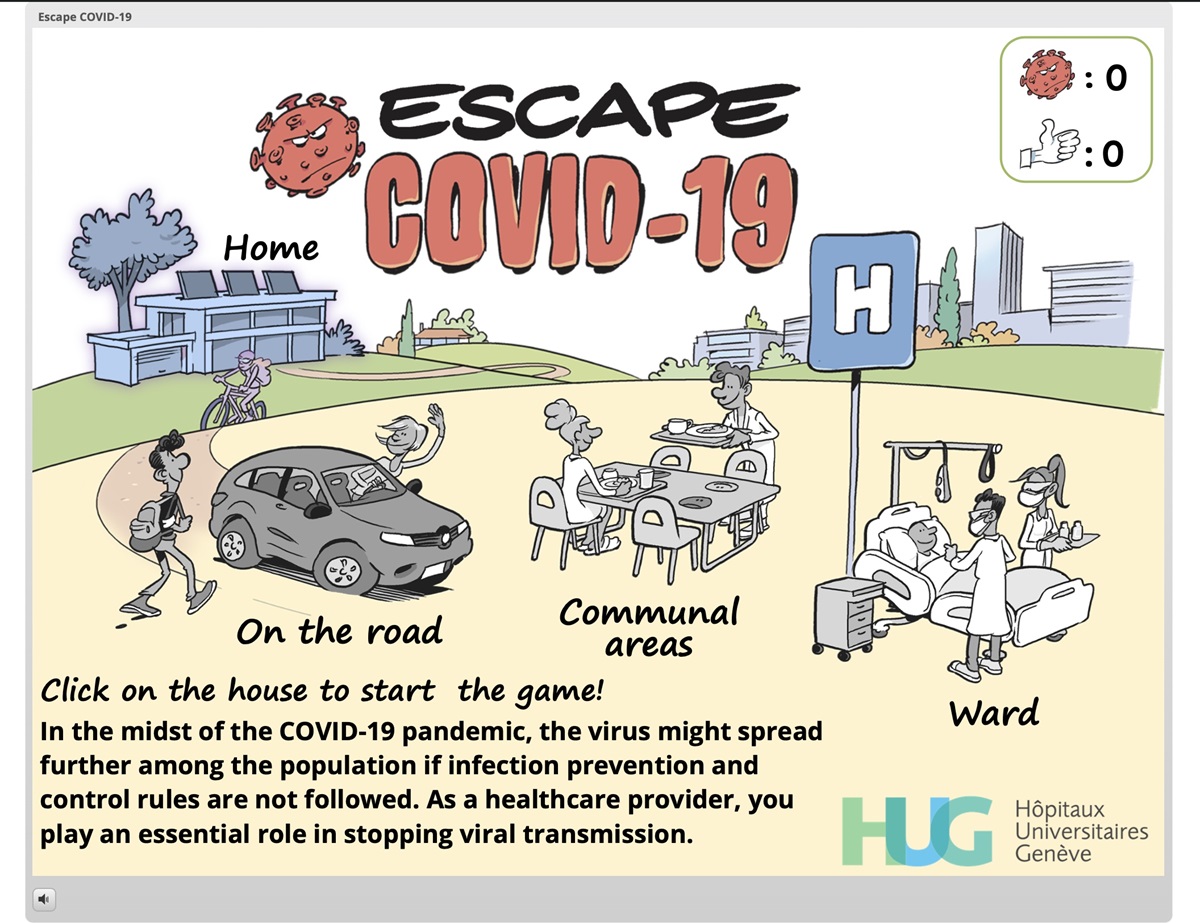 Escape COVID-19: Using a serious game to promote COVID-19 infection ...