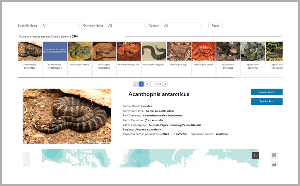 Snakebite Information and Data Platform