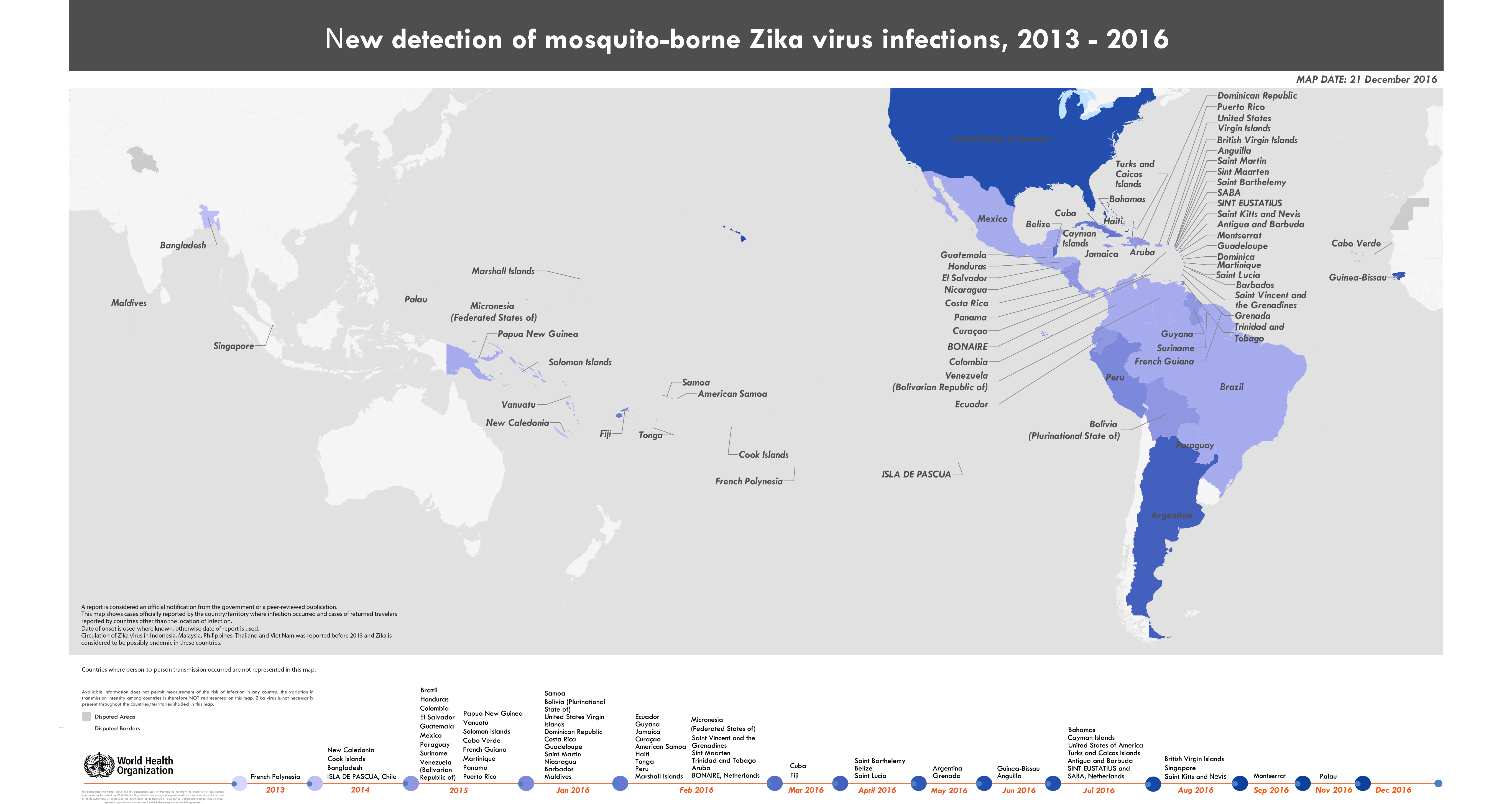 Zika situation report - 29 December 2016