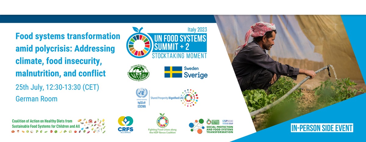 Food Systems transformation amid a poly crisis: Addressing climate ...