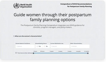 Sexual and Reproductive Health and Research (SRH)