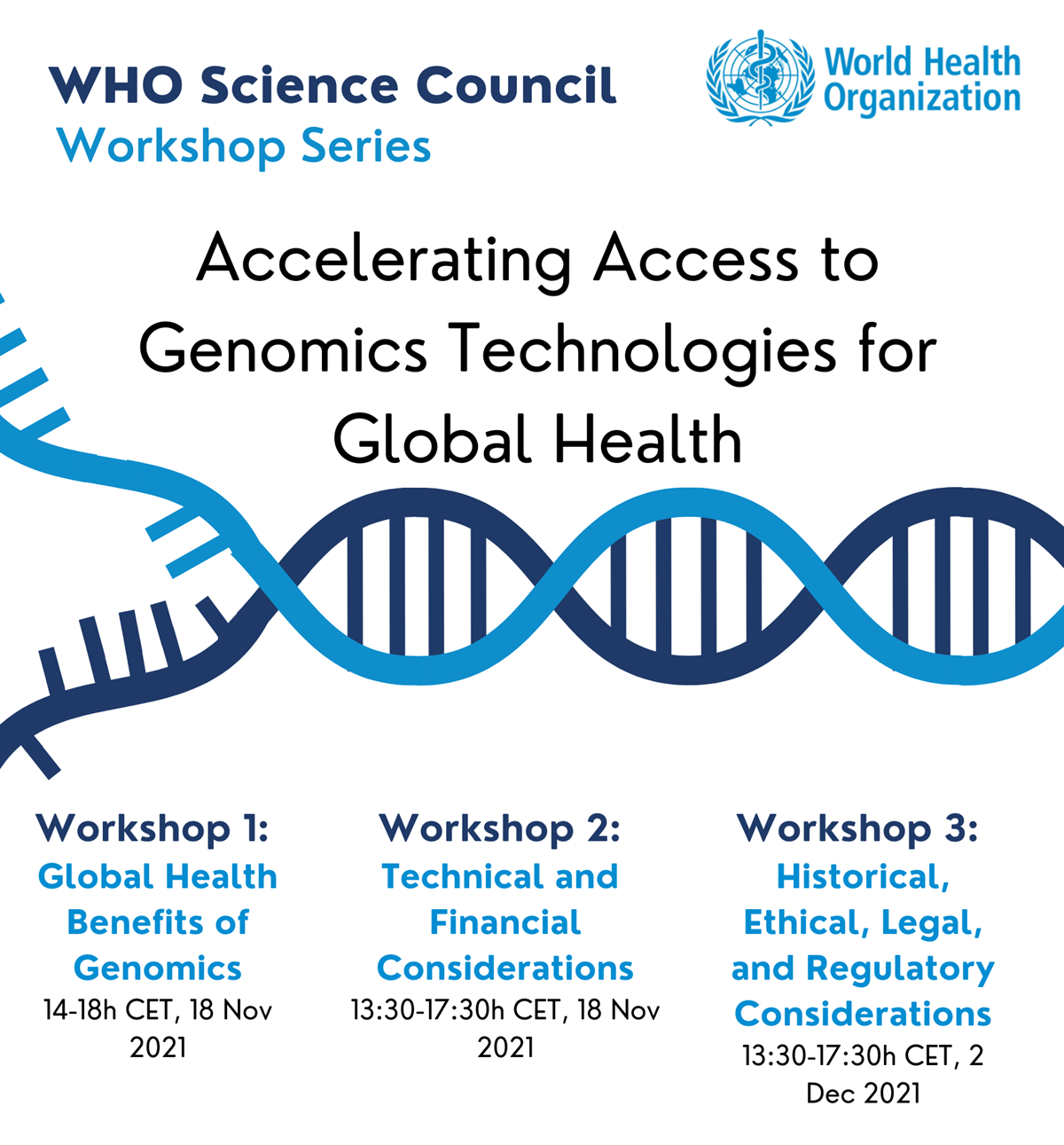 WHO Science Council Workshop Series: Accelerating access to genomic ...