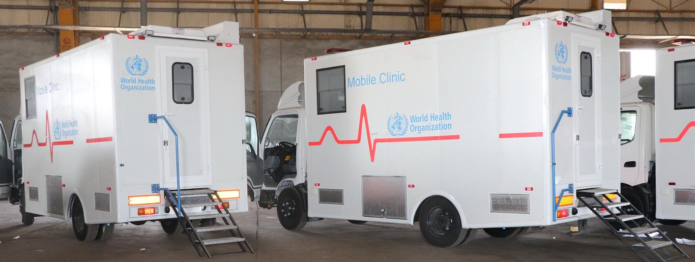 Delivering health through mobile clinics and medical teams