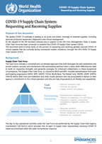 COVID-19 Supply Chain System