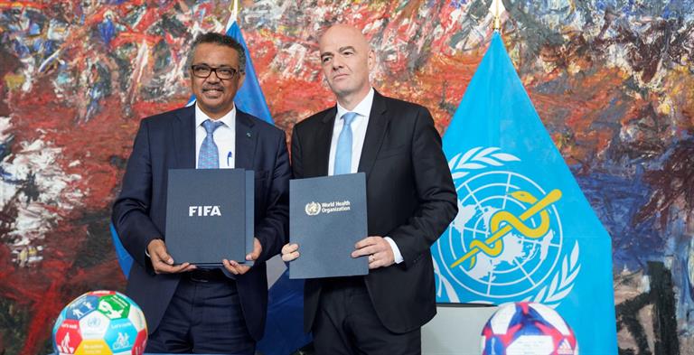 WHO and FIFA team up for health | Mirage News