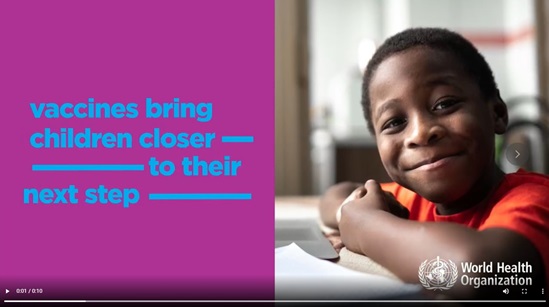 World Immunization Week 2021: campaign materials