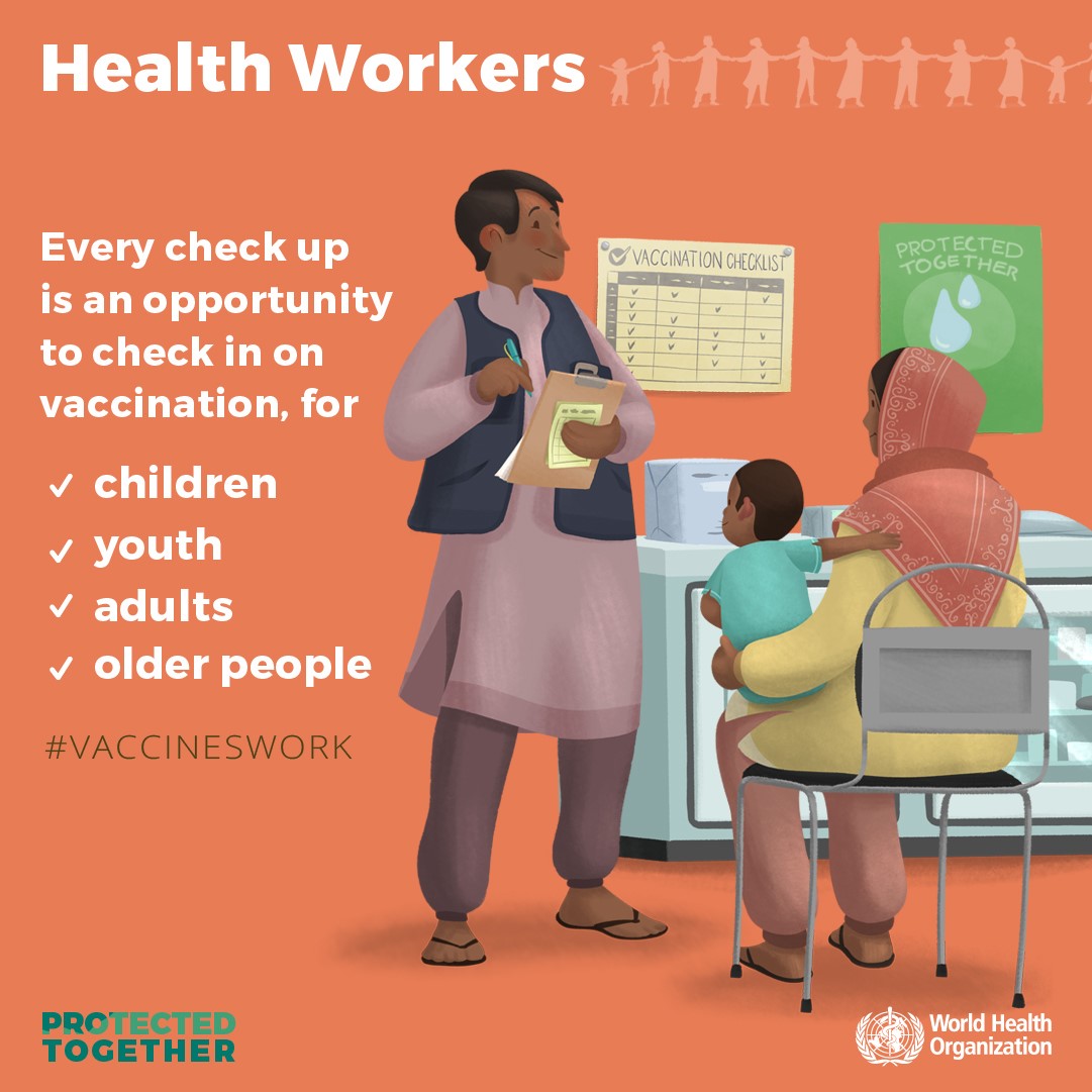 World Immunization Week 2019: Campaign materials