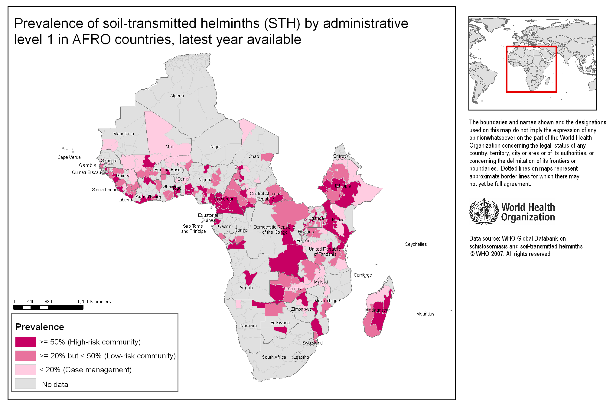 Prevalence and pattern of waterborne parasitic infections in eastern ...