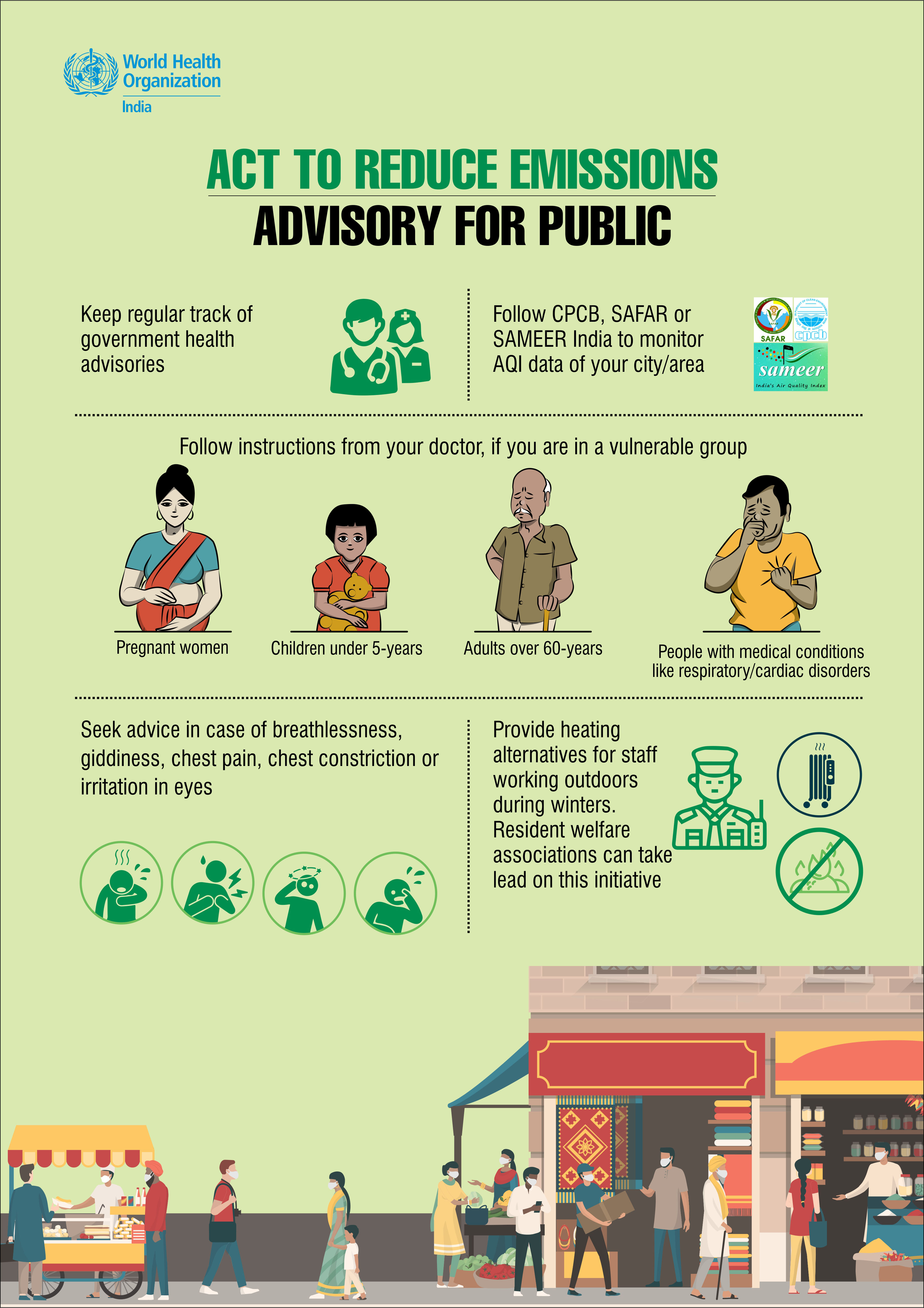 Advisory for public