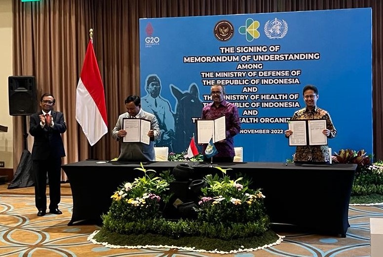 The Republic of Indonesia and WHO agree to strengthen health emergency ...