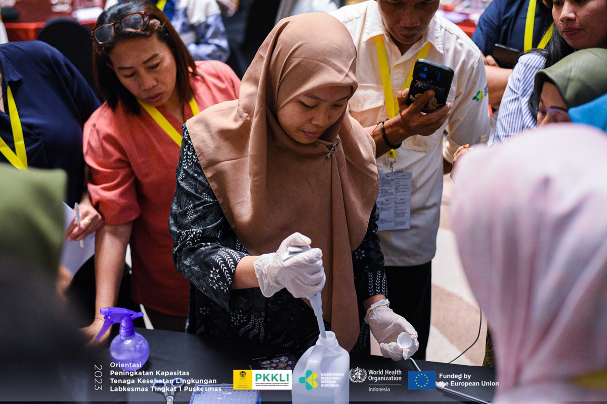 WHO dan European Union memperkuat sistem kesehatan Indonesia demi hari esok yang lebih sehat