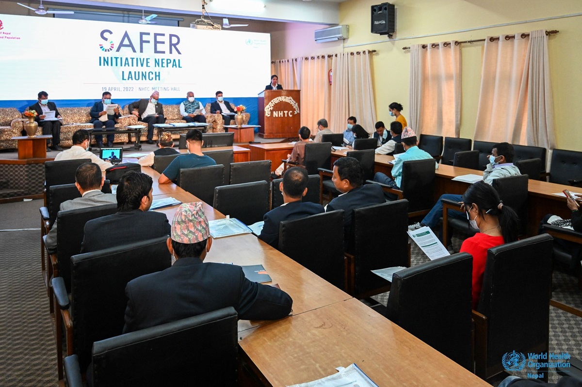 Nepal partners with WHO to implement SAFER Initiative