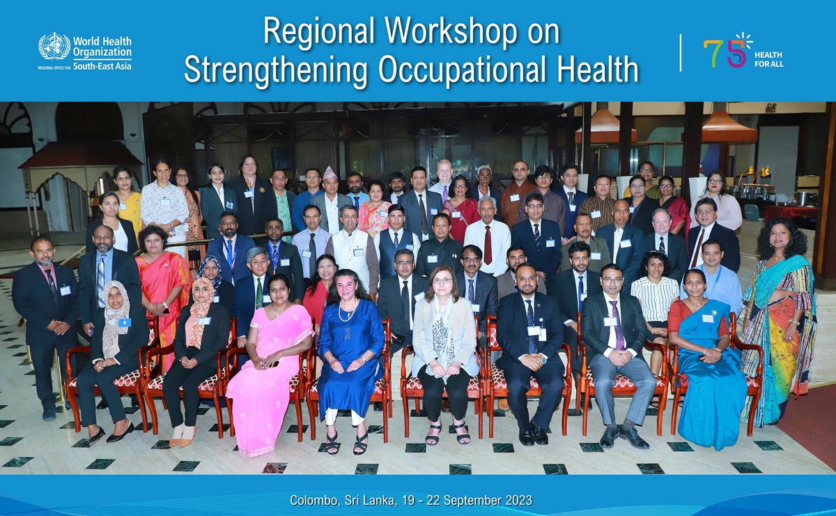 South-East Asia Regional workshop on Strengthening Occupational Health