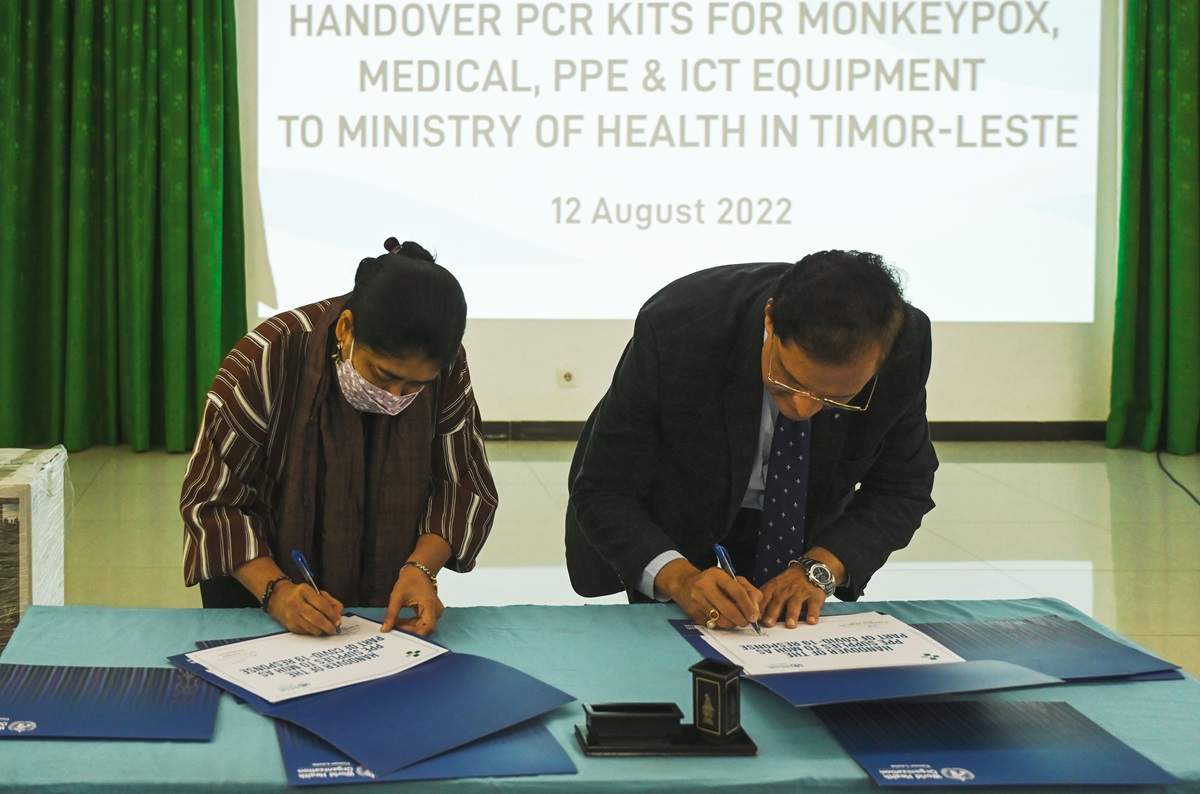World Health Organization hands over PCR kits for testing and diagnosis ...