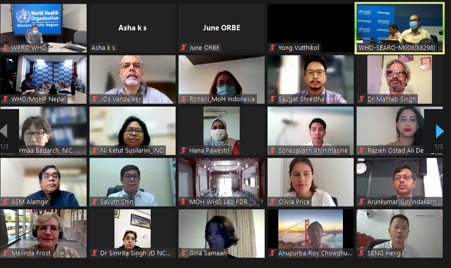 Reviewing status of implementation of pandemic influenza preparedness ...