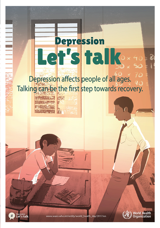 World Health Day 2017 - Depression: Let's talk