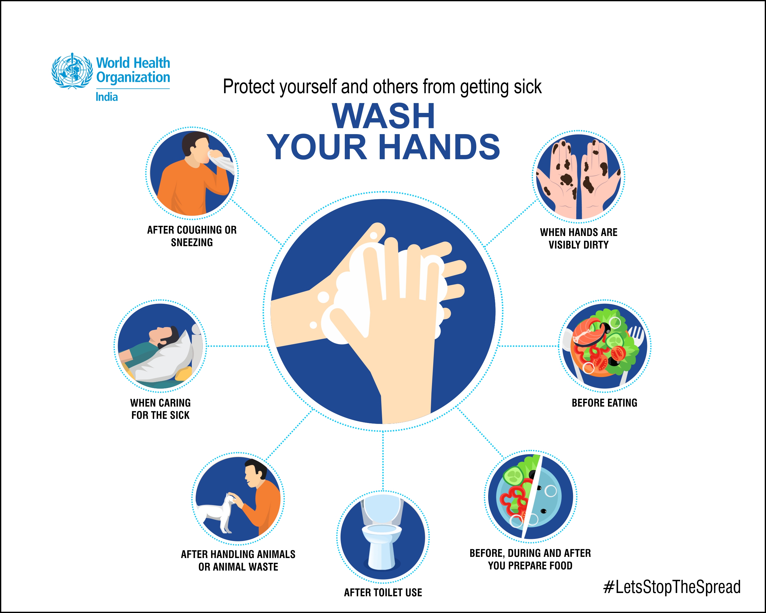 Protect yourself and others from getting sick. Wash your hands