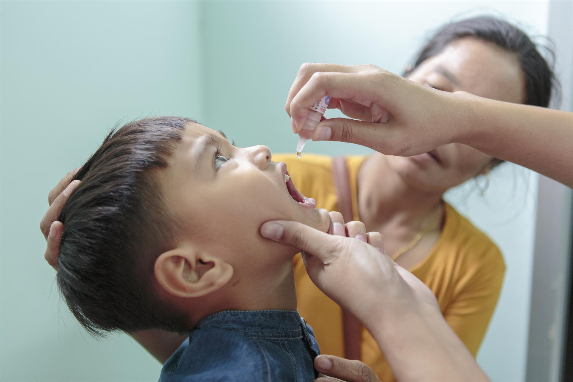 Poliomyelitis (polio) in the South-East Asia Region