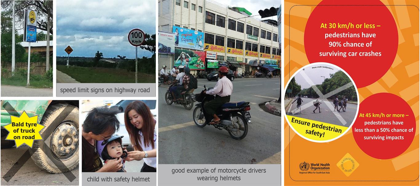 Keeping safe on Myanmar roads