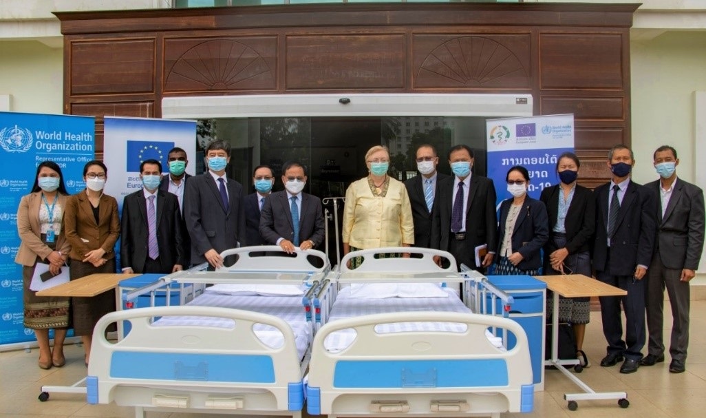 The Ministry of Health holds a handover ceremony to receive 200 ICU ...