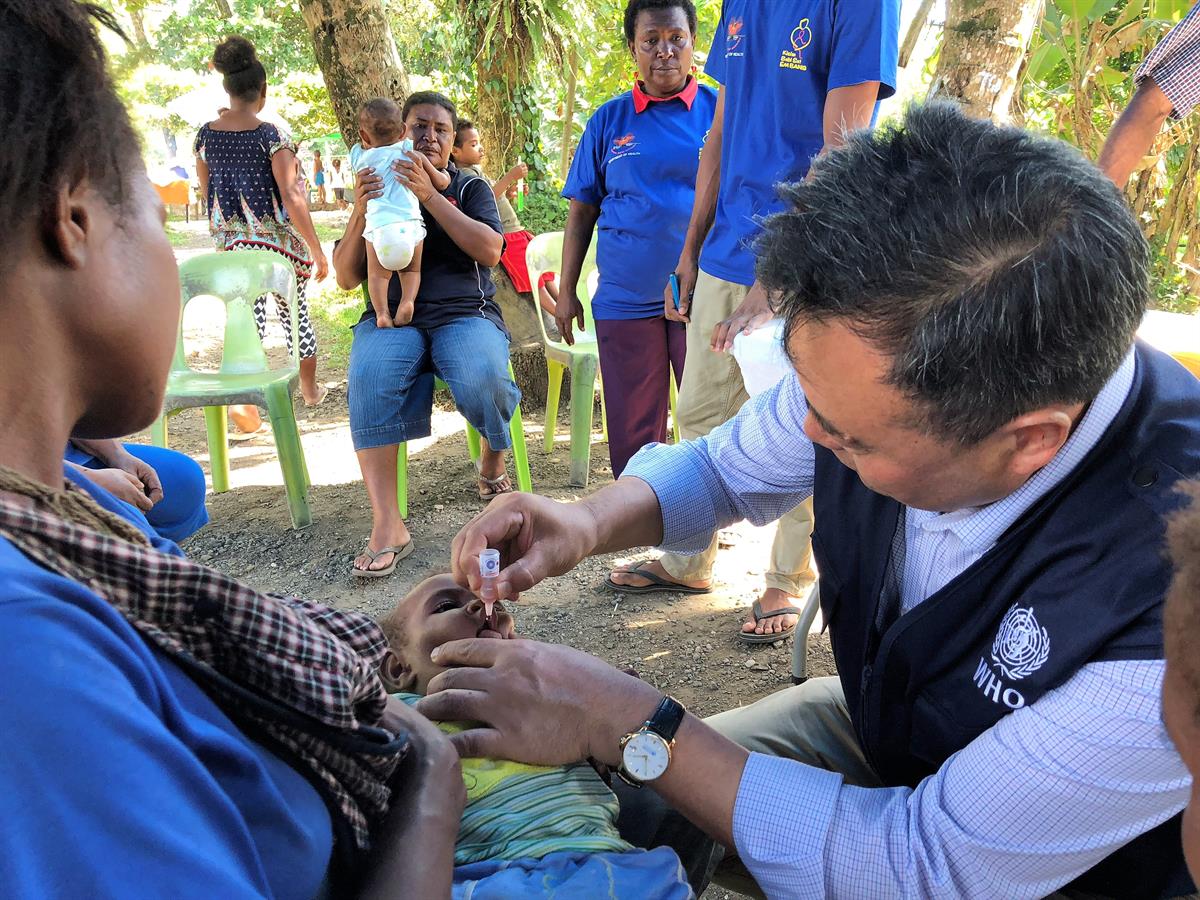 Polio immunization drive starts 16 July in Papua New Guinea