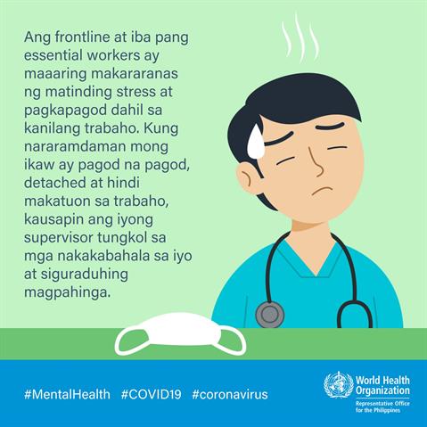 COVID-19 at mental health | WHO Philippines