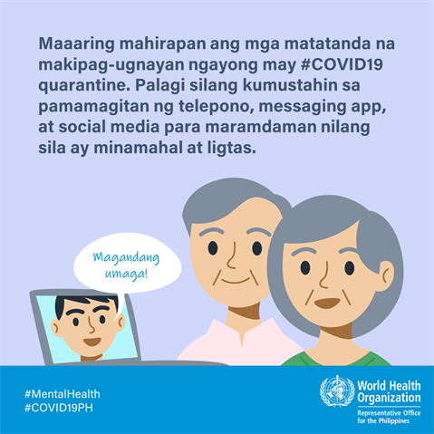 COVID-19 at mental health | WHO Philippines