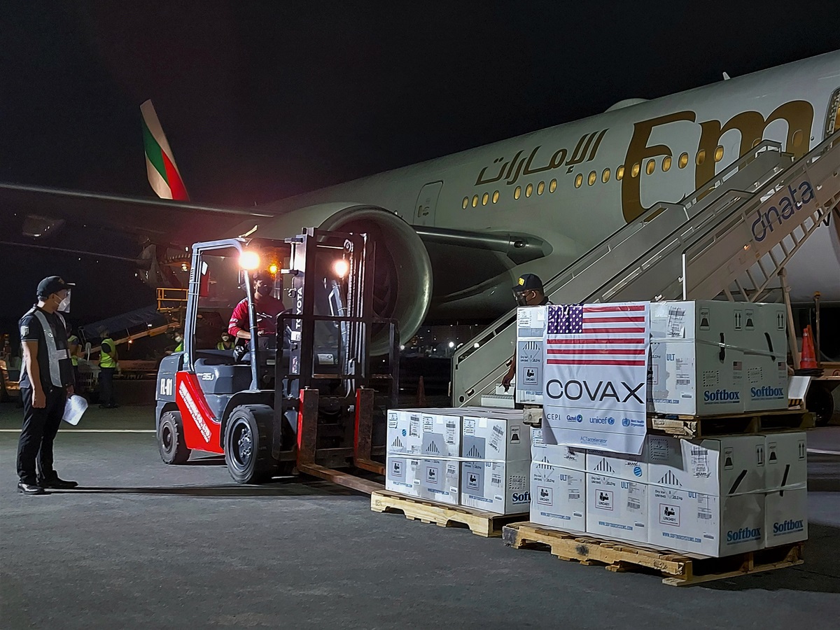 PH receives first tranche of additional 10M Pfizer doses from COVAX ...