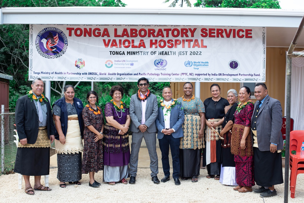 Tonga launches new laboratory to test for COVID-19 and other diseases