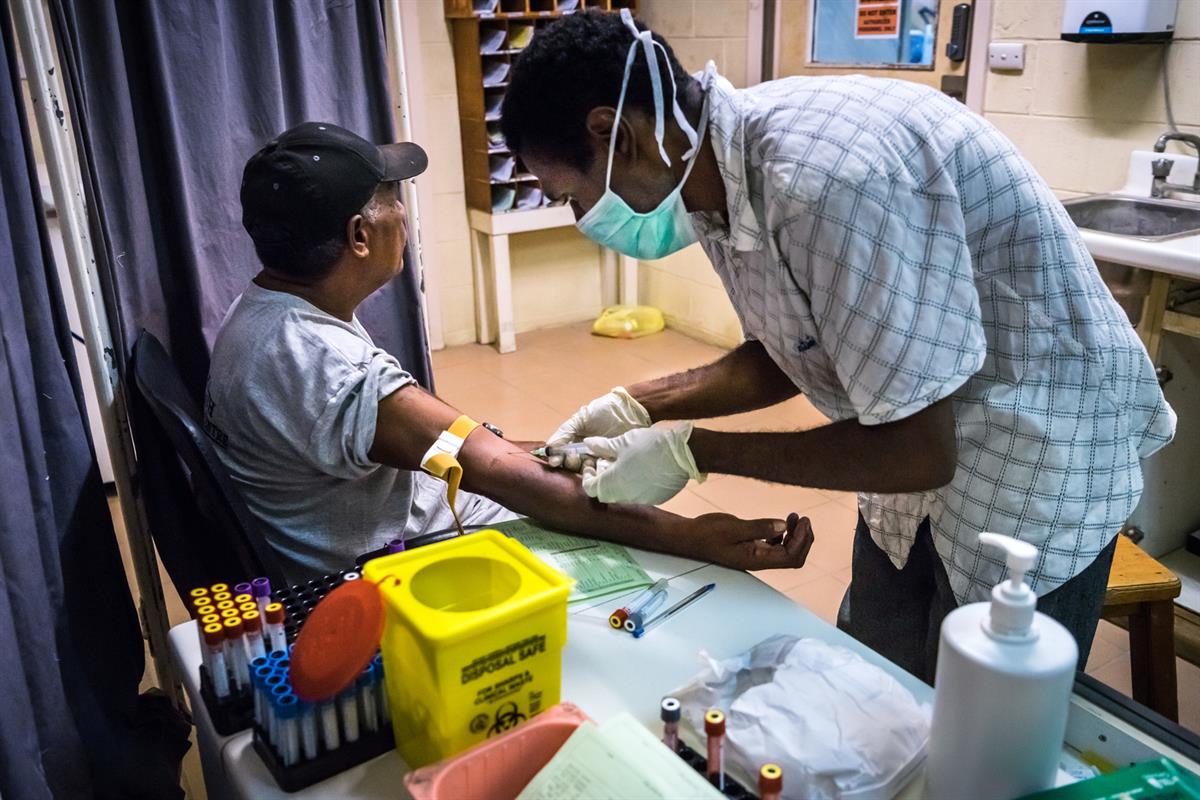 Combatting communicable diseases in the Pacific