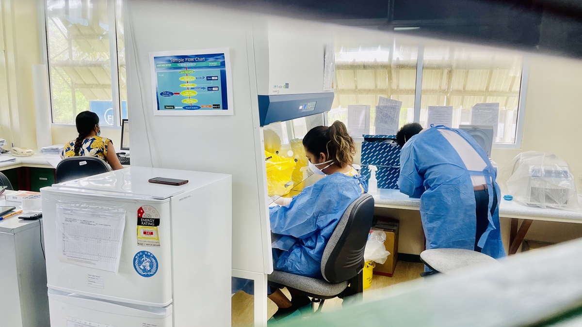 Fiji receives more testing equipment for COVID-19