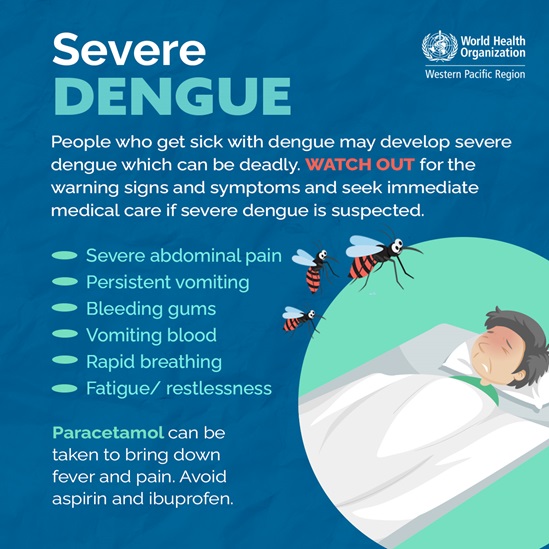 Dengue and severe dengue WPRO