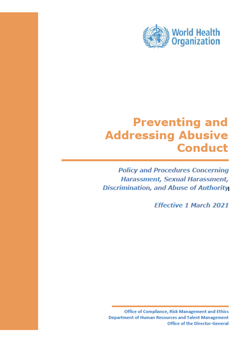 Preventing and addressing abusive conduct