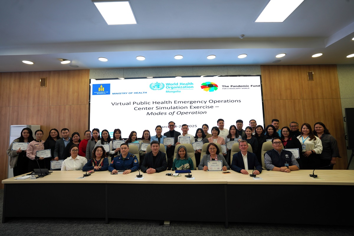 Strengthening Mongolia’s National Public Health Emergency Operations ...