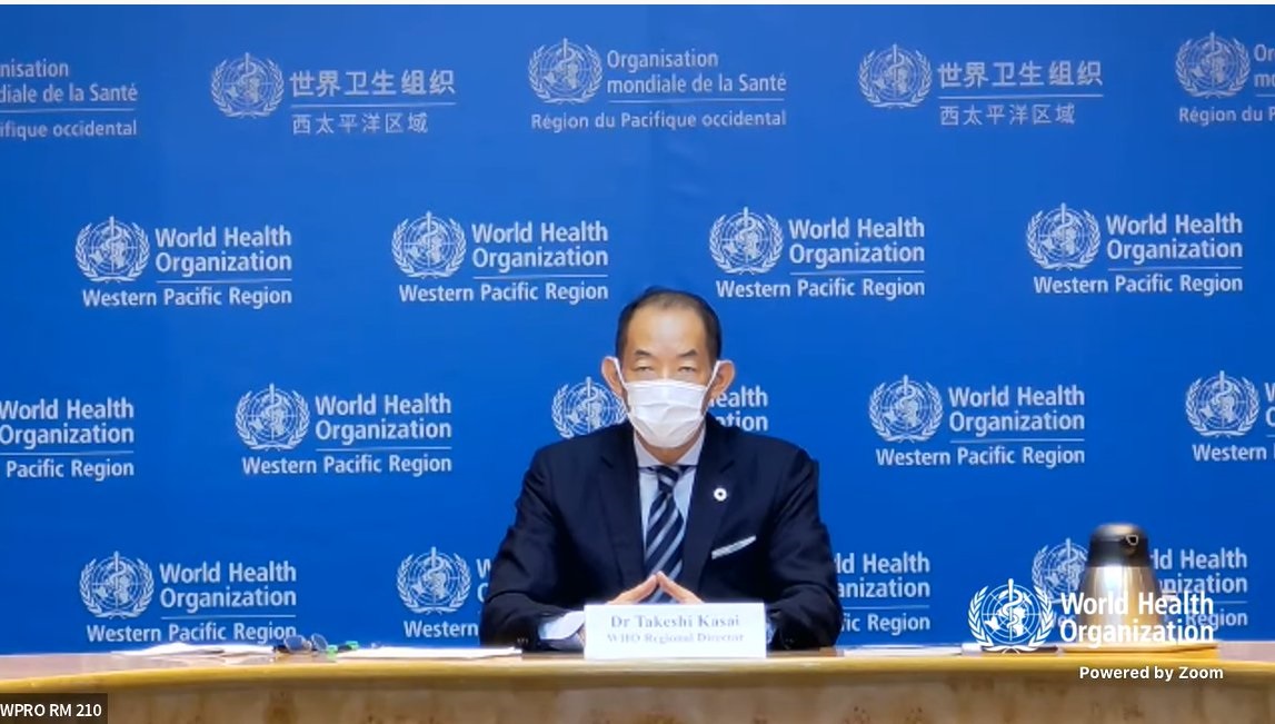 Regional Director's remarks at the virtual press conference on 3 ...